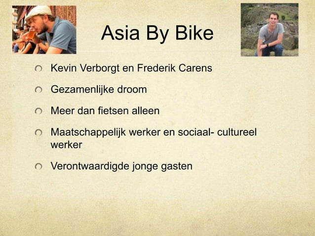 Presentatie asia by bike | PPTX