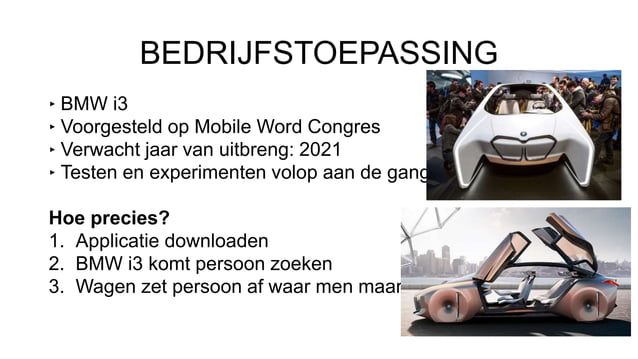 Presentatie autonomous driving level 5 | PPTX