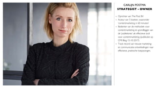 Showrunners: de hero’s in contentmarketing | PPT