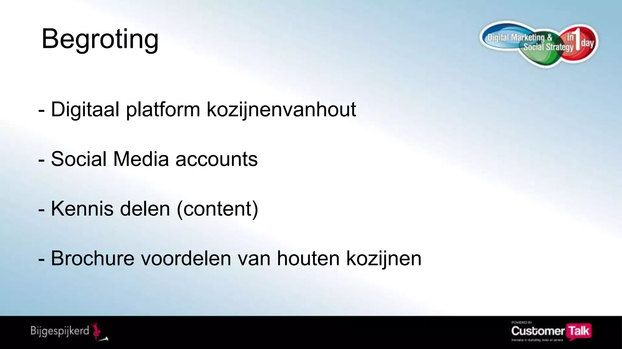 Case NBvT Thought Leadership | PPT