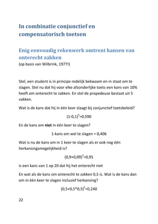 Presentatie compensatorisch toetsen of niet | PDF