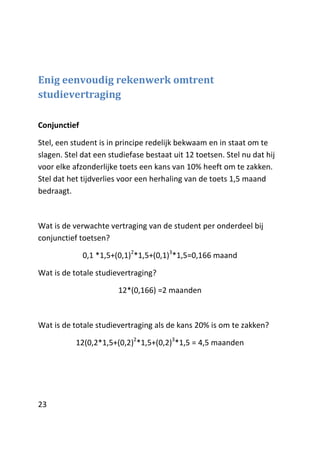 Presentatie compensatorisch toetsen of niet | PDF