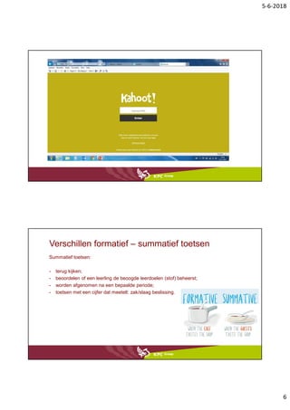 Workshop Formatief Evalueren (en Differentiatie) | PDF | Educational ...