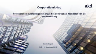 Professioneel opdrachtgeverschap | PPTX