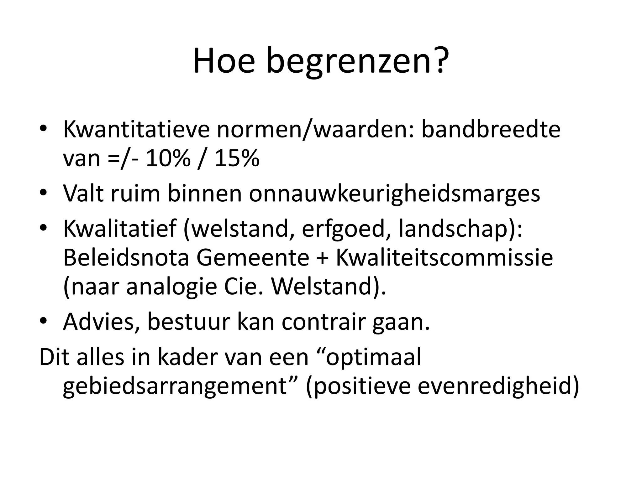 Duco Stadig, flexibiliteit en afwegingsruimte | PPT | Free Download