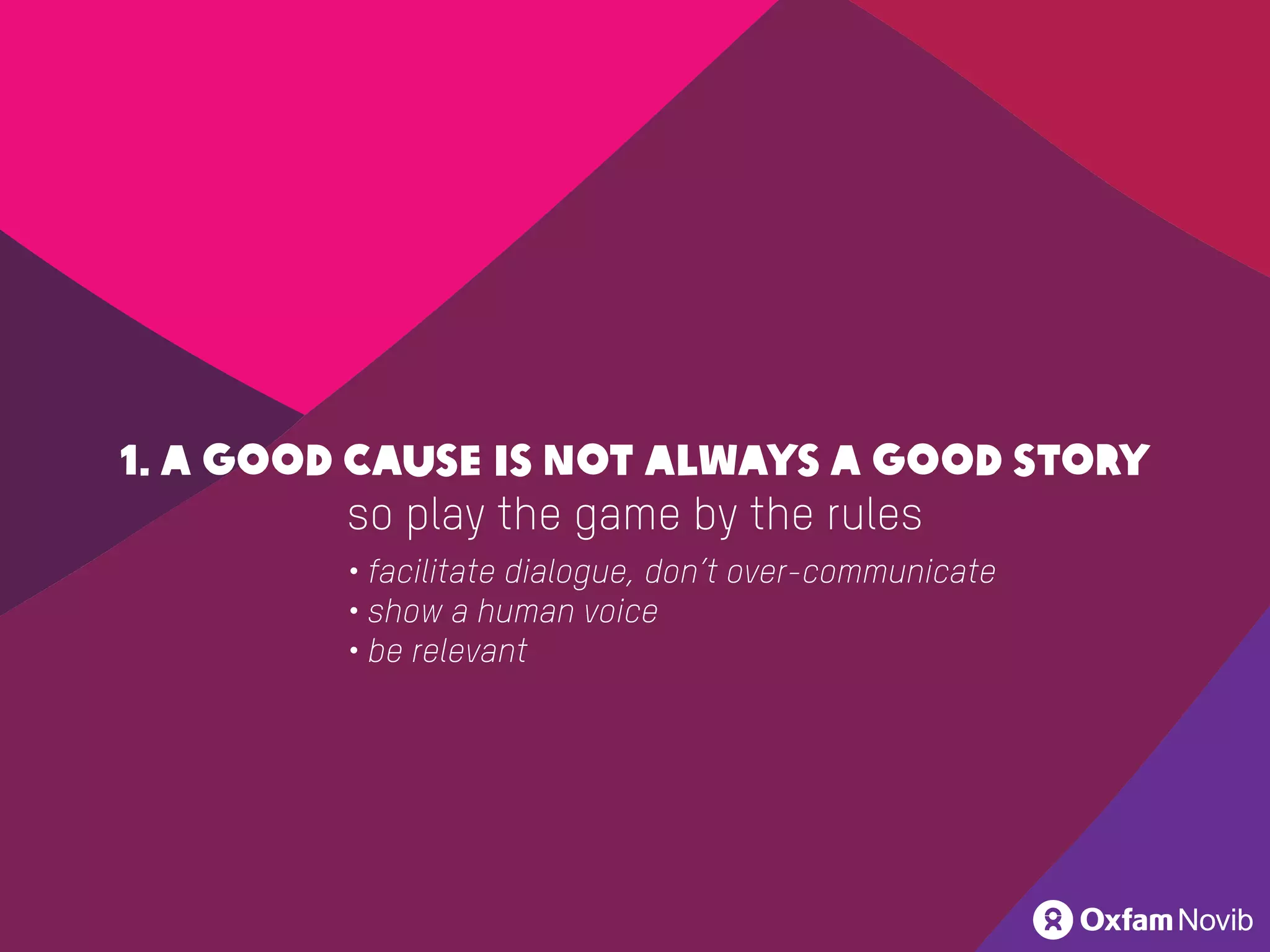 Digital campaigning for social good - 3 lessons learnt | PDF