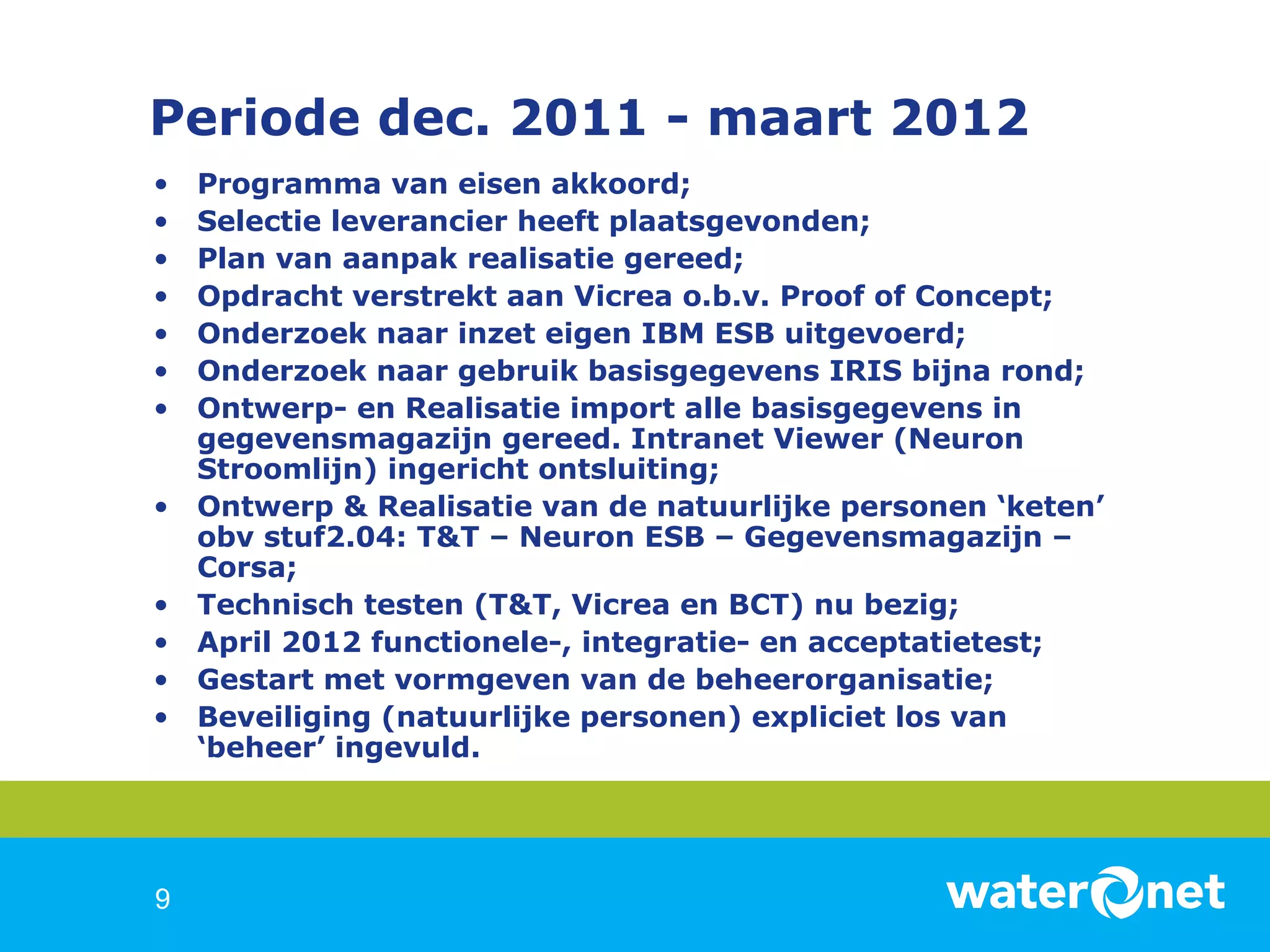 Realisatie (PoC) basisregistratievoorziening | PPT | Databases ...