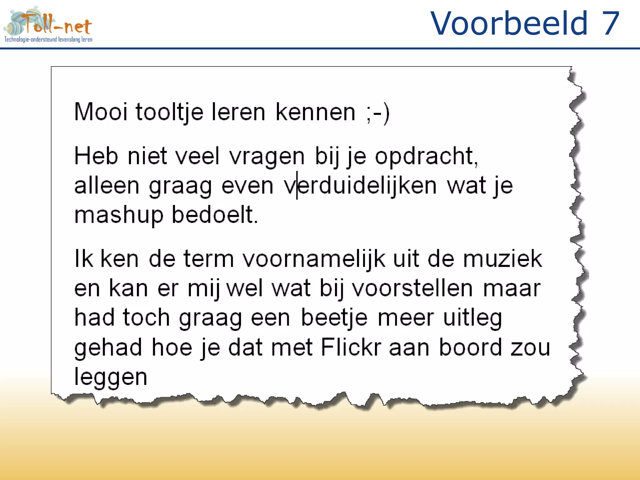 Feedback: 10 voorbeelden voor het afleiden van vuistregels | PPT