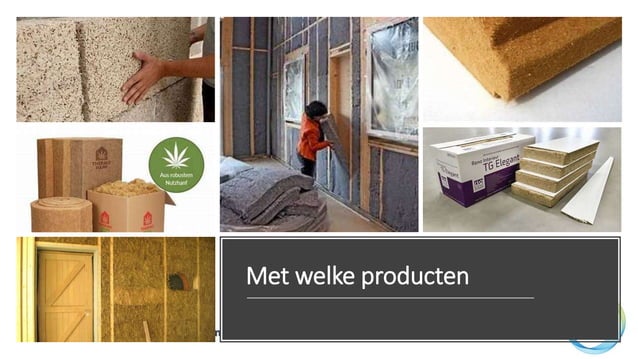 Stg Building for Good, Bouwen met biobased bouwmaterialen | PPT