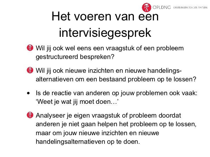 Presentatie gestructureerde intervisie