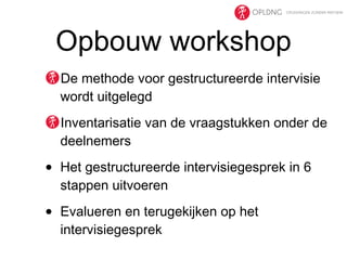 Presentatie gestructureerde intervisie | PPT