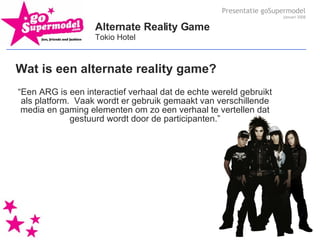 Presentatie Go Supermodel | PPT