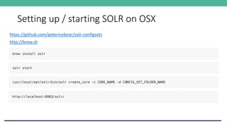 Laravel and SOLR | PPT