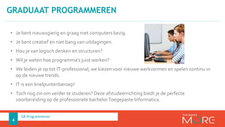 Presentatie GR_Programmeren_TMK | PPTX