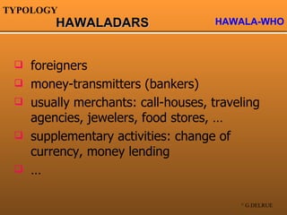 Presentatie hawala banking english version | PPT