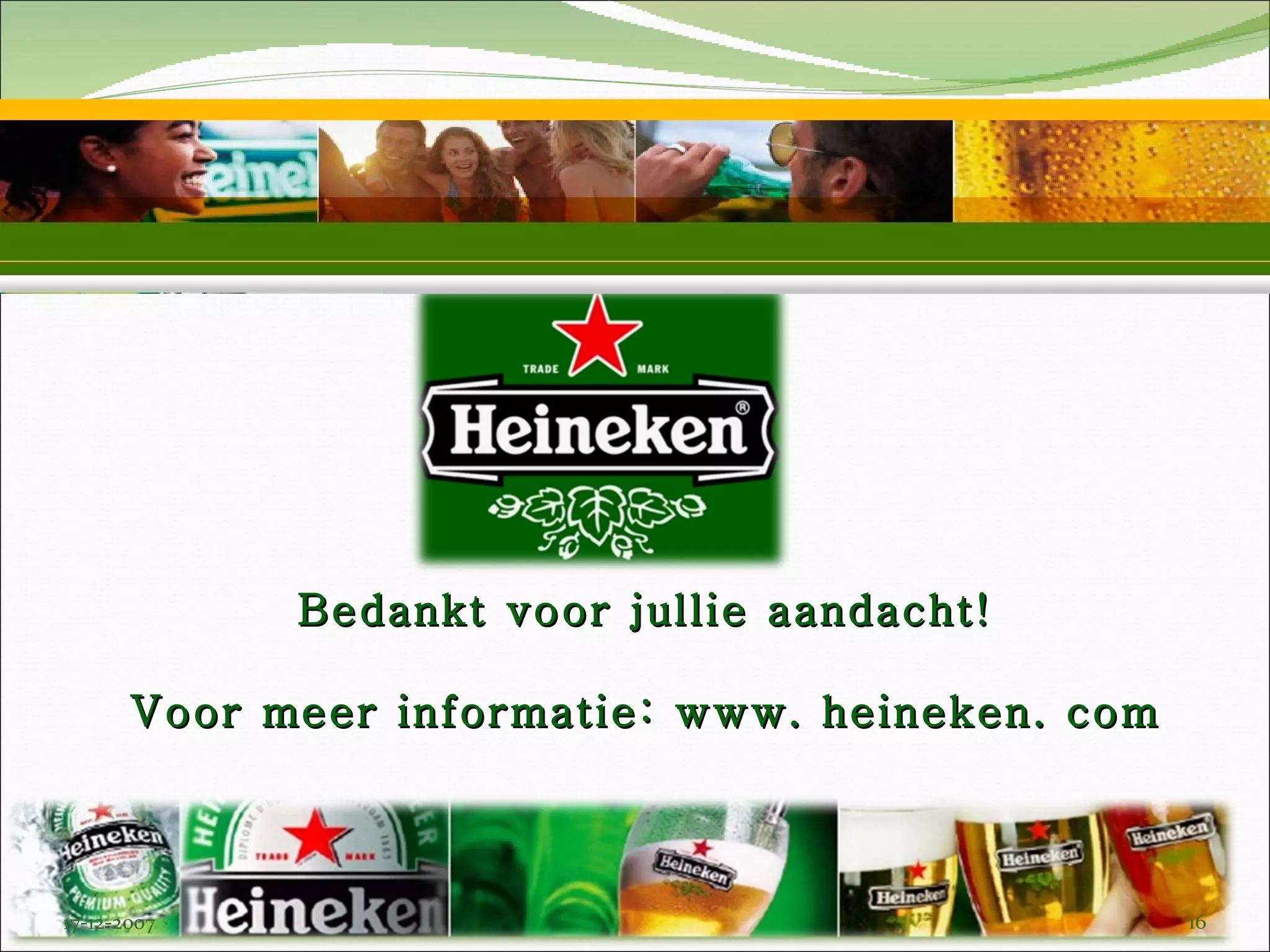 Presentation Heineken | PPT