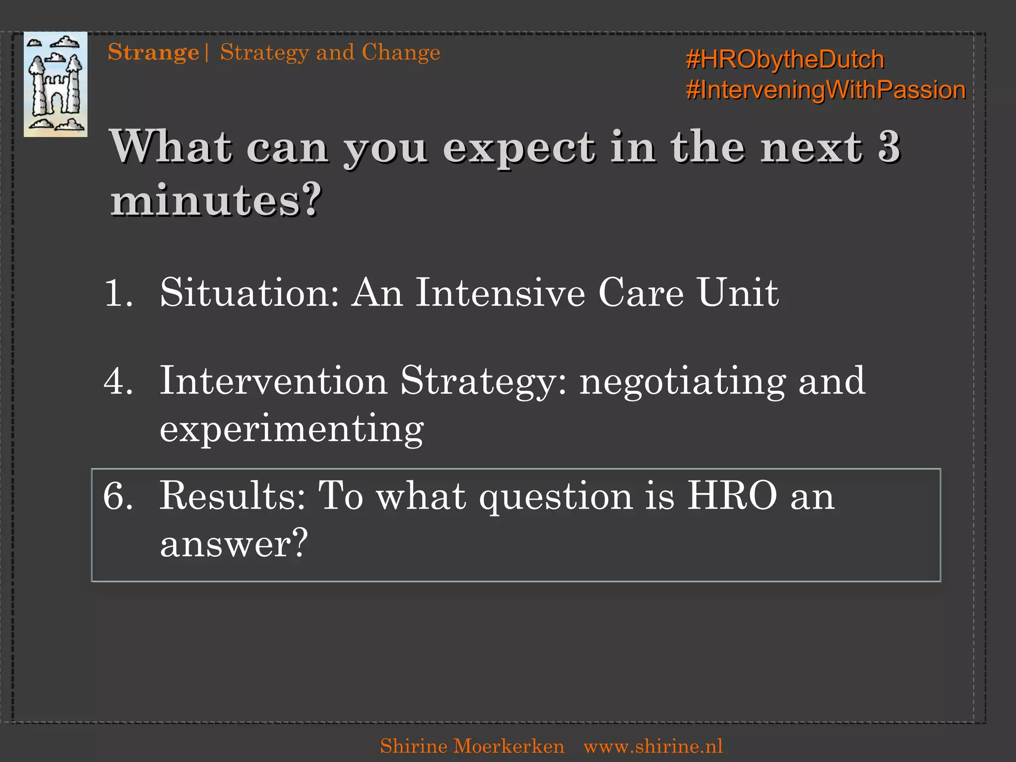 Creating patient safety in an Intensive Care Unit | PPT