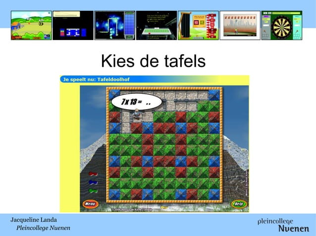 Game on! in de reken- / wiskundeles | PPTX