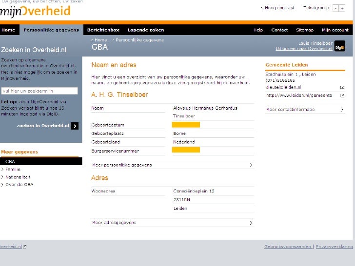 Mijnoverheid Berichtenbox Inloggen