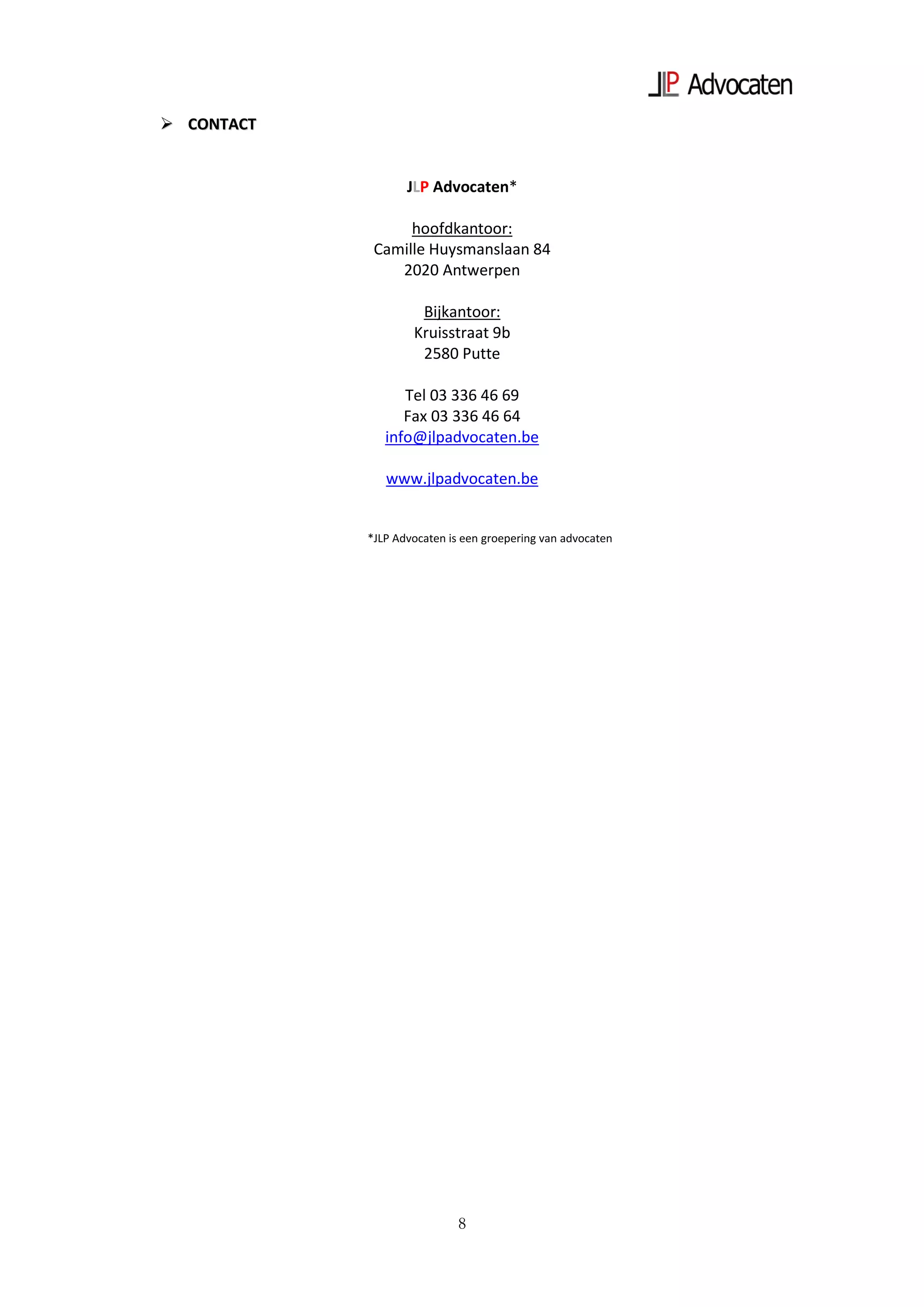 Presentatie jlp advocaten | PDF