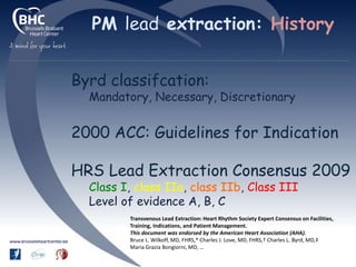 Extraction des sondes (Dr J. Remes) | PPT