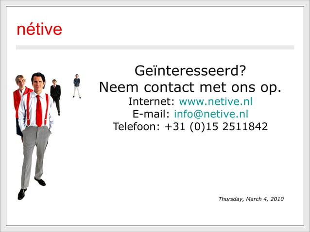 Presentatie Nétive | PPT