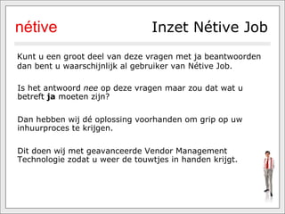 Nétive Job | PPT