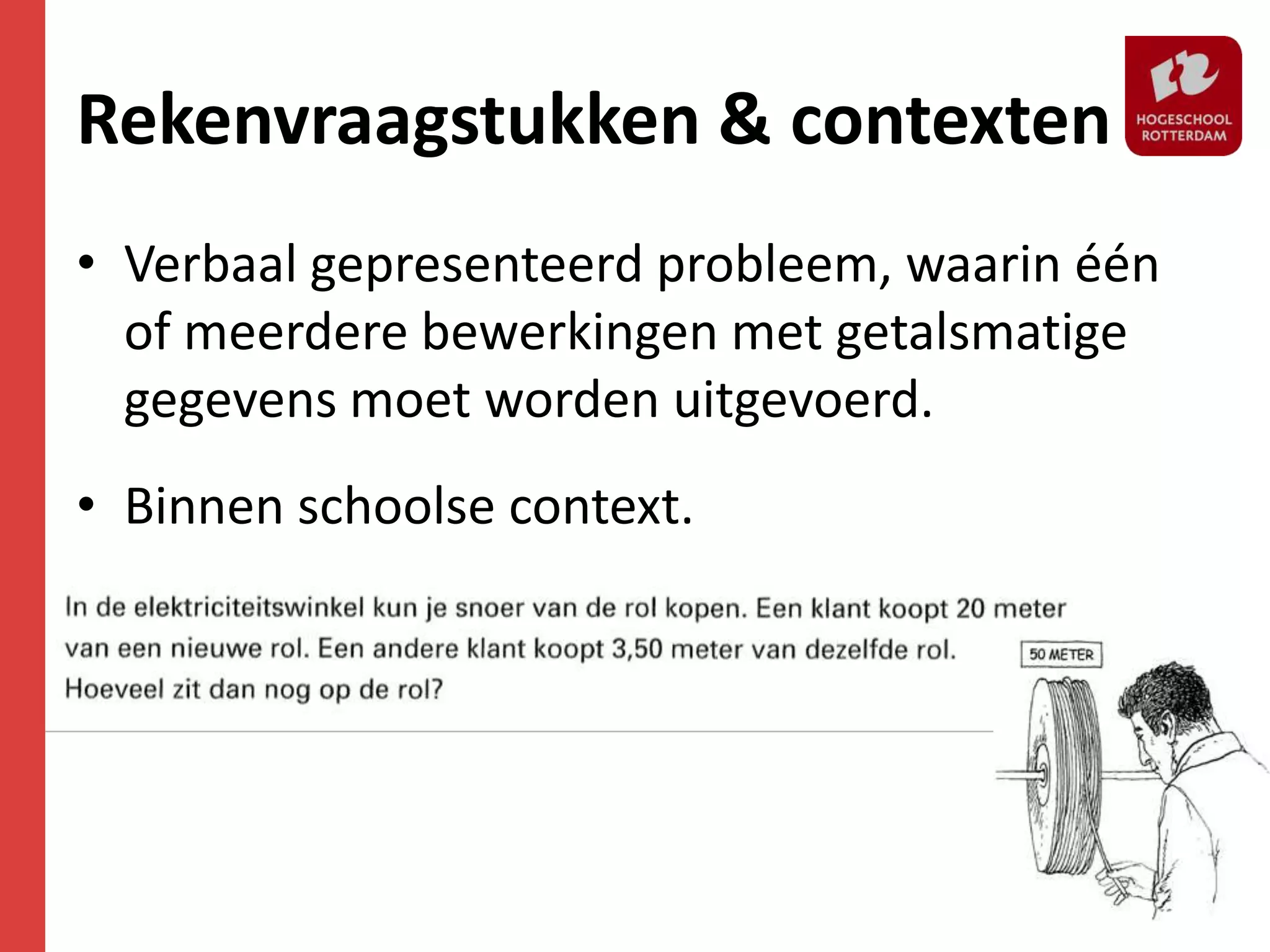 Presentatie masterplan dyscalculie (Rekenvraagstukken & Rekenproblemen ...