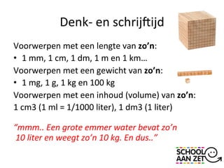 Presentatie meten en metend rekenen groep 5 en 6 | PDF