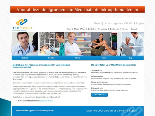 Medichain bedrijfspresentatie | PPT
