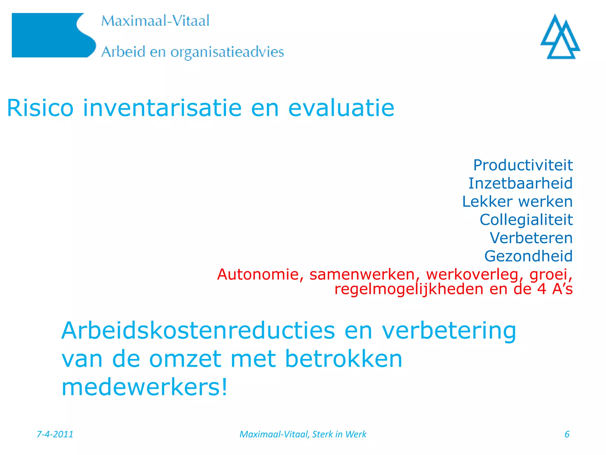 Praktische risico inventarisatie | PPT