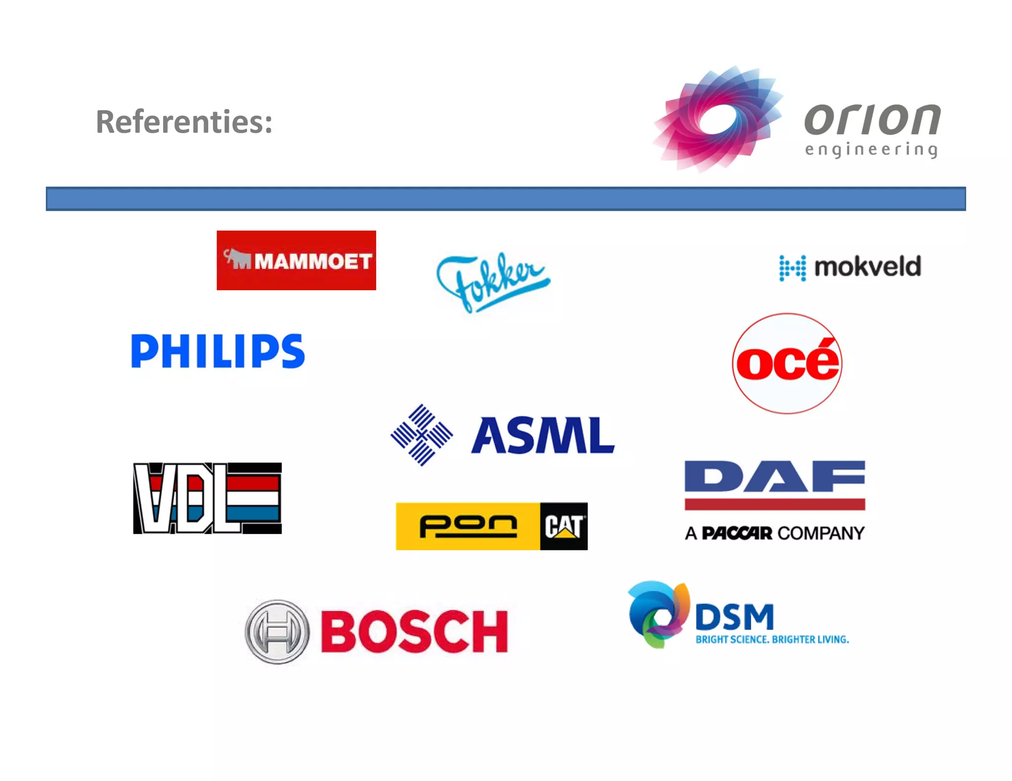 Maak kennis met Orion Engineering | PDF
