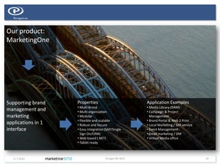 About Paragon.eu and Marketing Resource Management | PPT