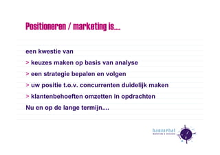 Presentatie positioneren | PPT