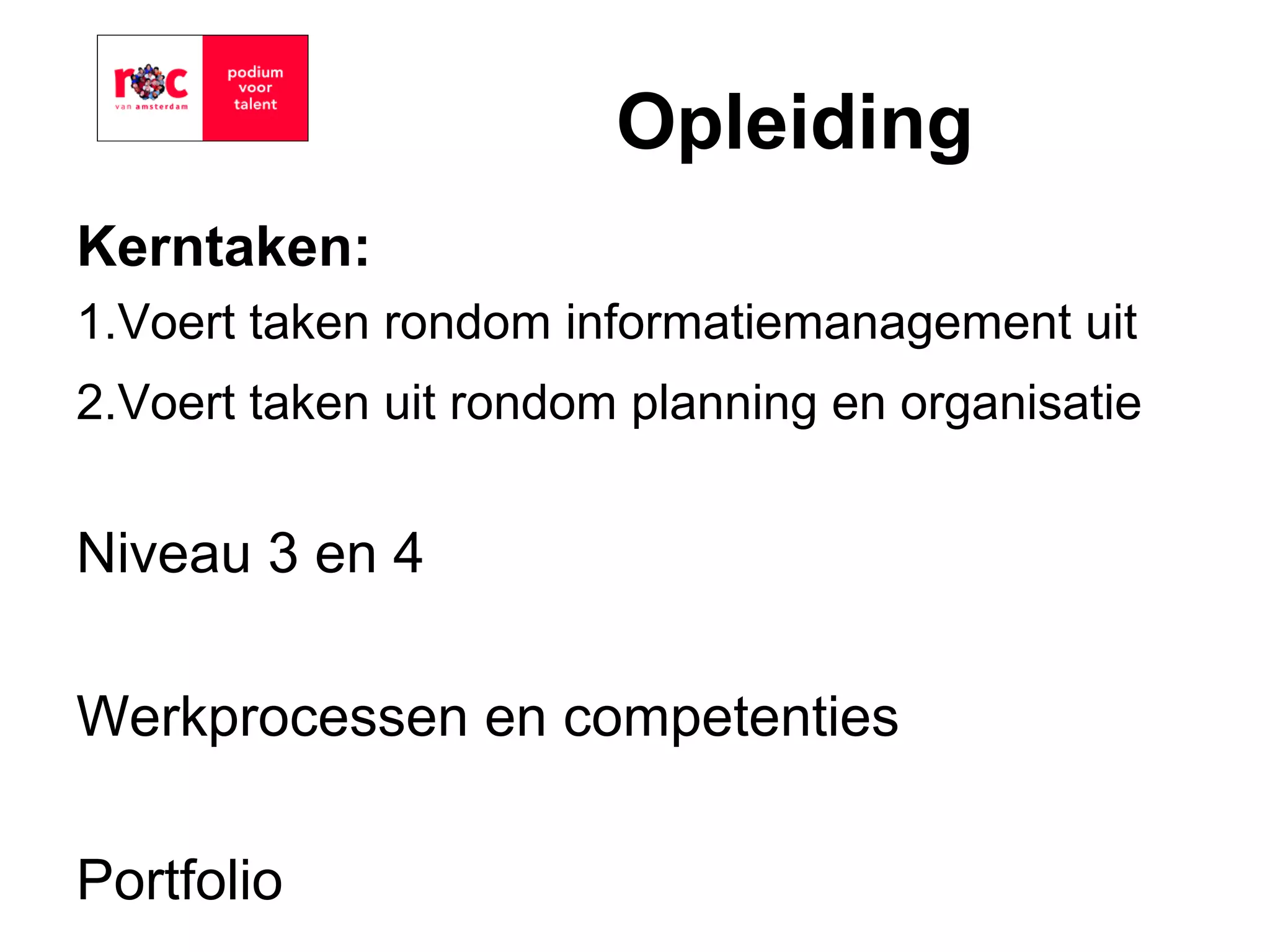 Presentatie praktijkopleiders 3 oktober 2013 | PPT