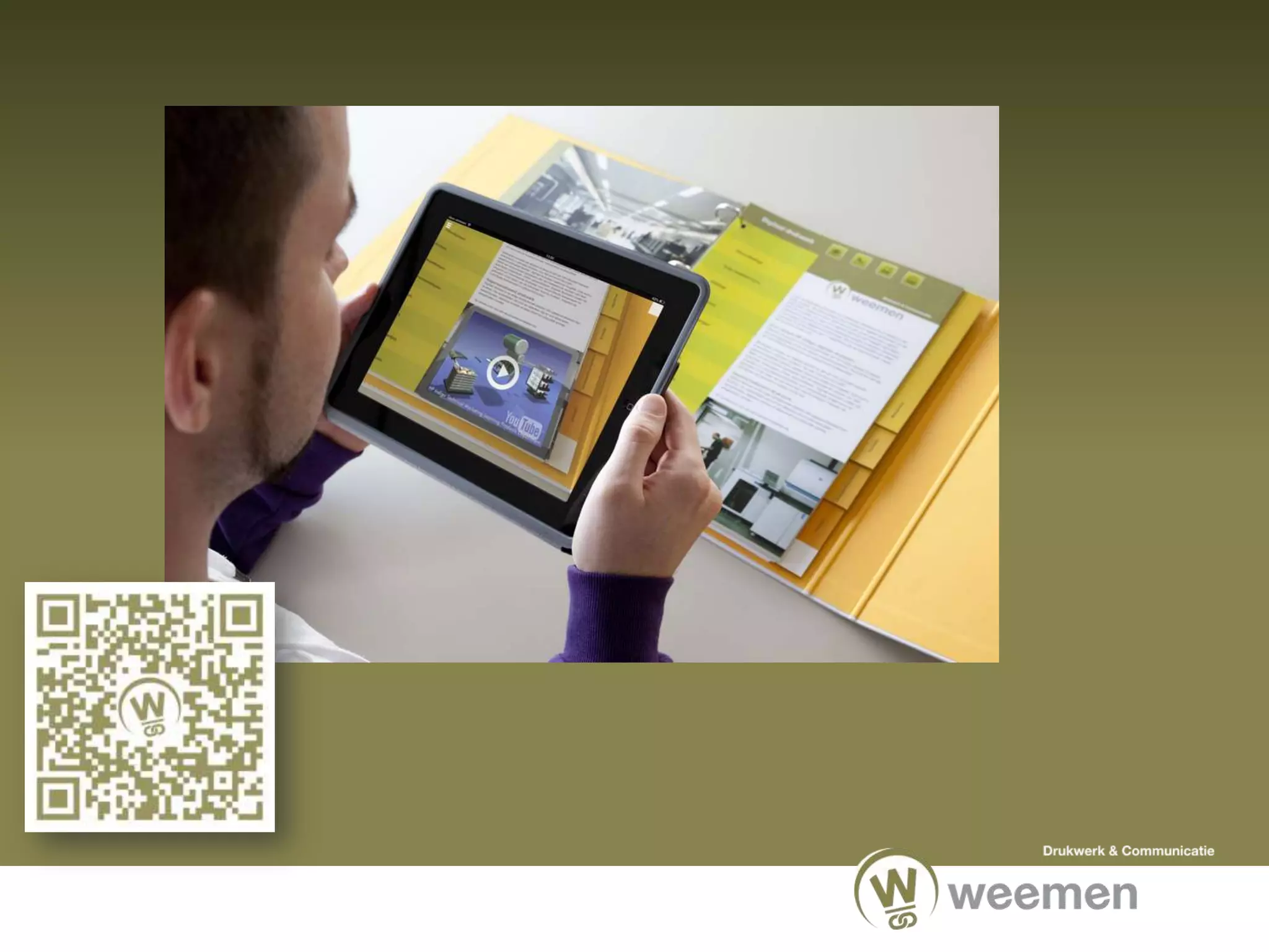 Presentatie over gebruik van qr codes en augmented reality | PPTX
