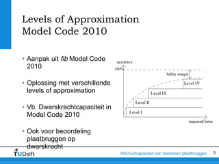 Afschuifcapaciteit van betonnen plaatbruggen | PPT