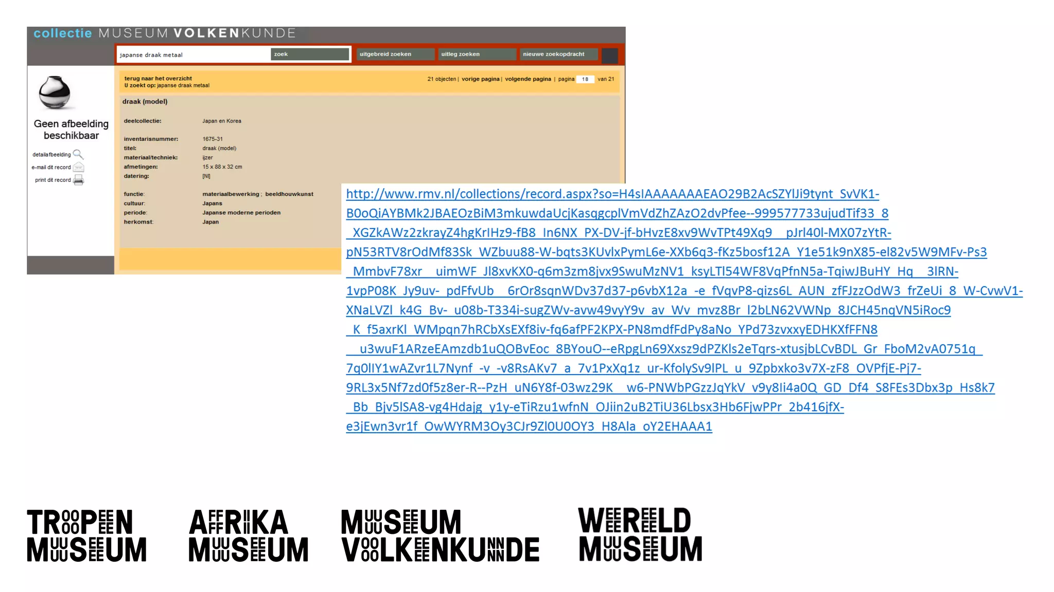 Richard van Alphen - The museum system & persistent identifiers | PDF