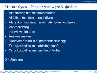 Presentatie risicoanalyses informatiebeheer_wfa | PPTX