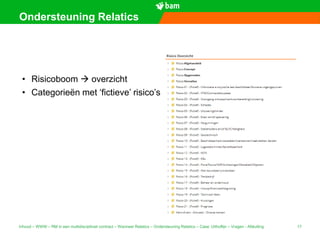 Robin Kuipers - Risicomanagement bij multidisciplinaire contracten | PPT