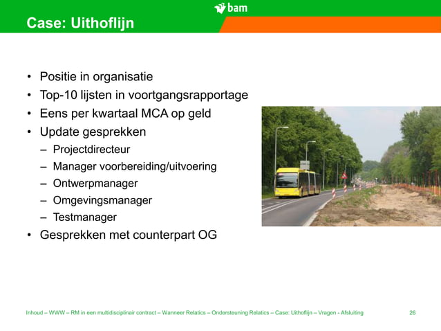 Robin Kuipers - Risicomanagement bij multidisciplinaire contracten | PPT