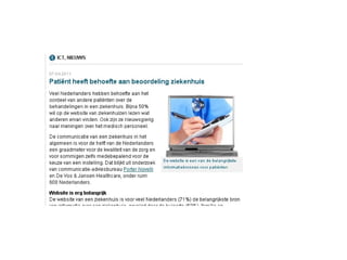 Presentatie Rob van Putten/Deventer Ziekenhuis | PPT