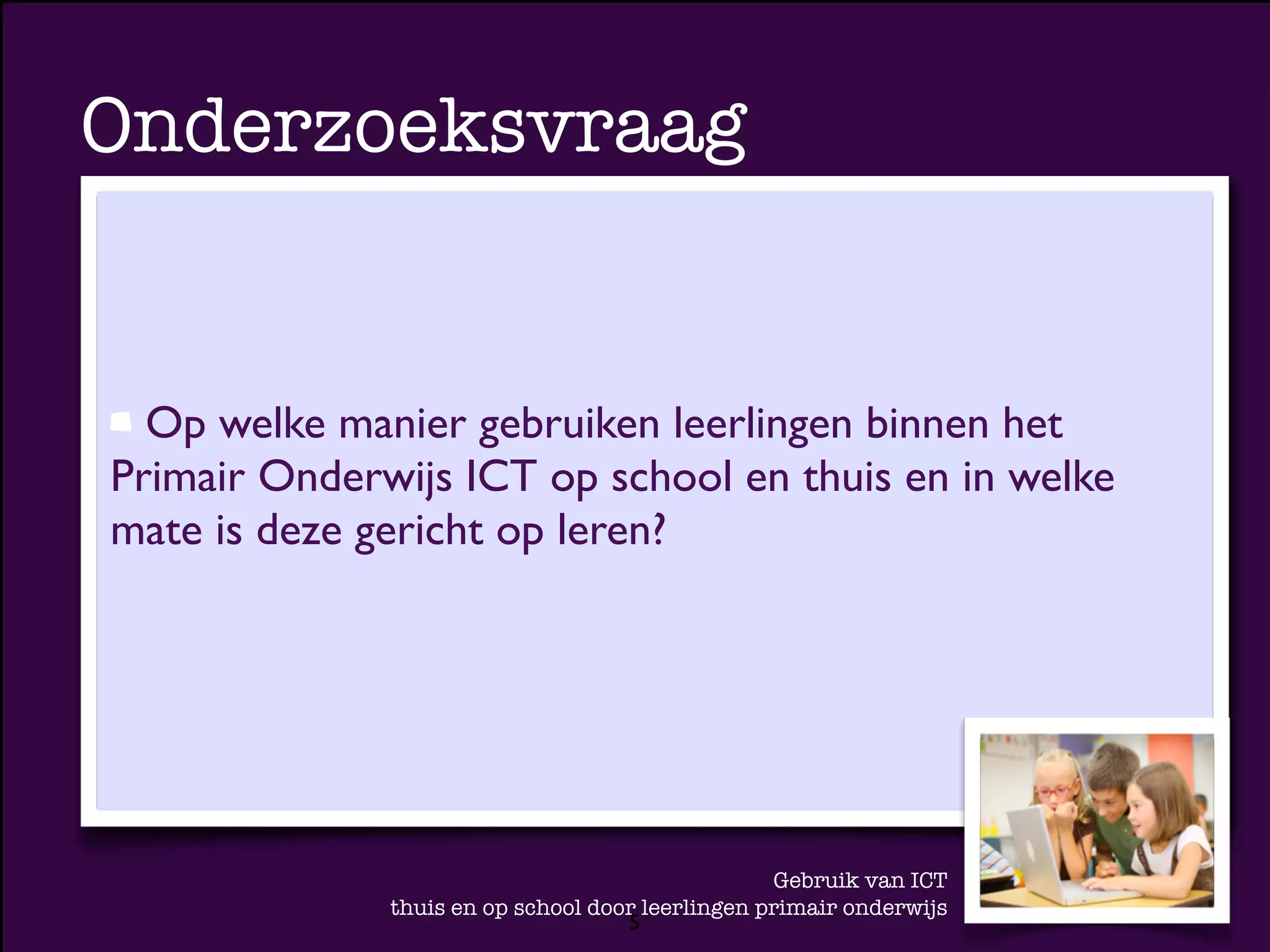 Presentatie onderzoeksplan | KEY