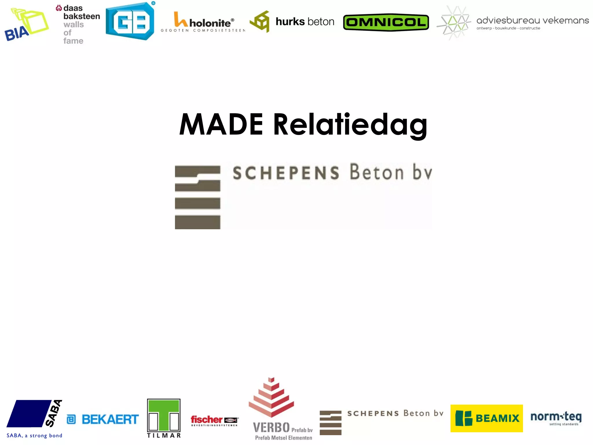 Presentatie Schepens Beton | PPT