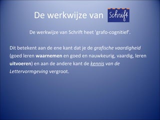 Presentatie schrijfmethode schrift ilona en lilian | PPT