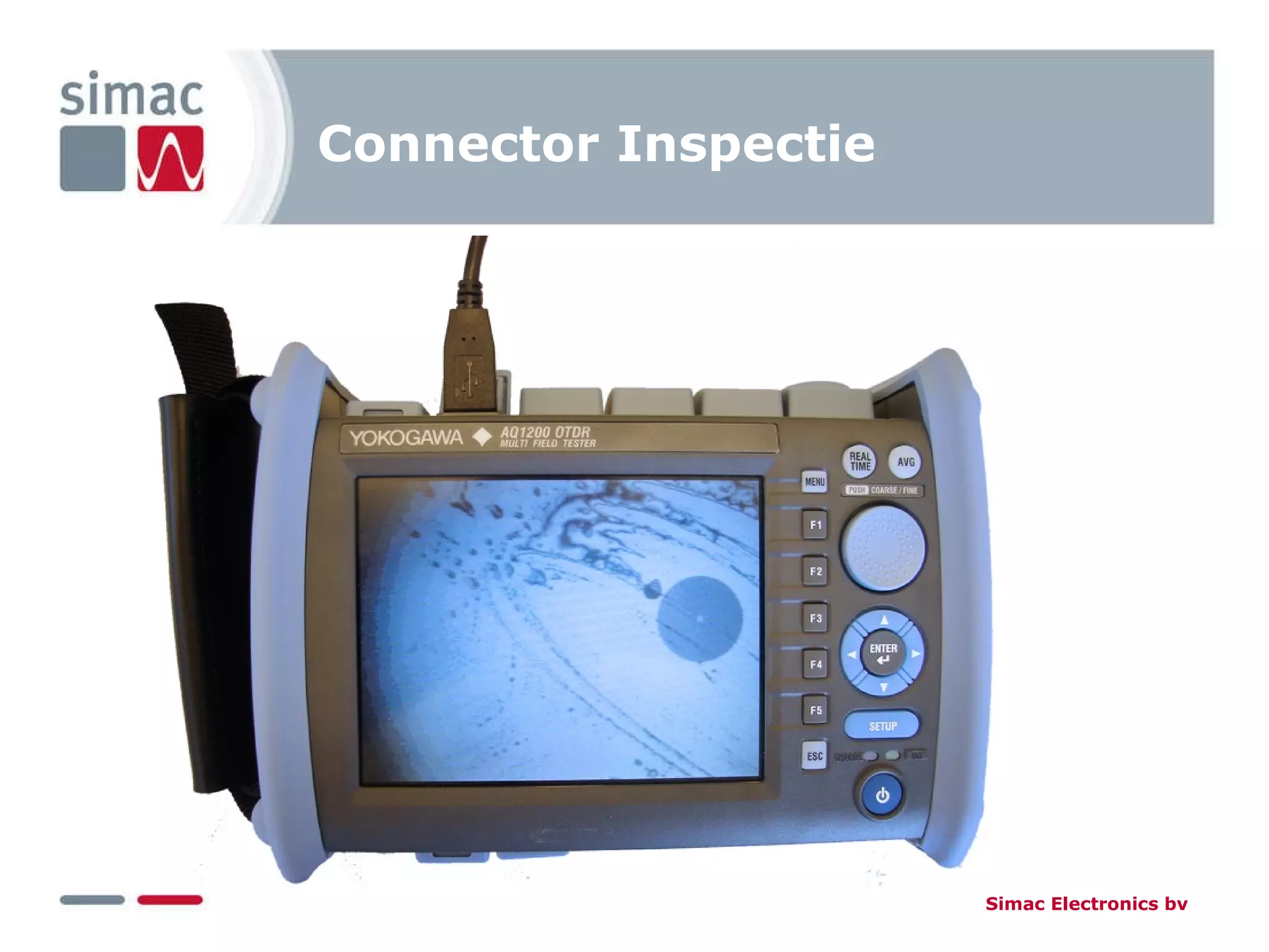 Yokogawa AQ1200 OTDR Simac Electronics glasvezel | PPT | Internet of Things | Internet