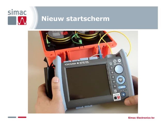 Yokogawa AQ1200 OTDR Simac Electronics glasvezel | PPT | Internet of Things | Internet