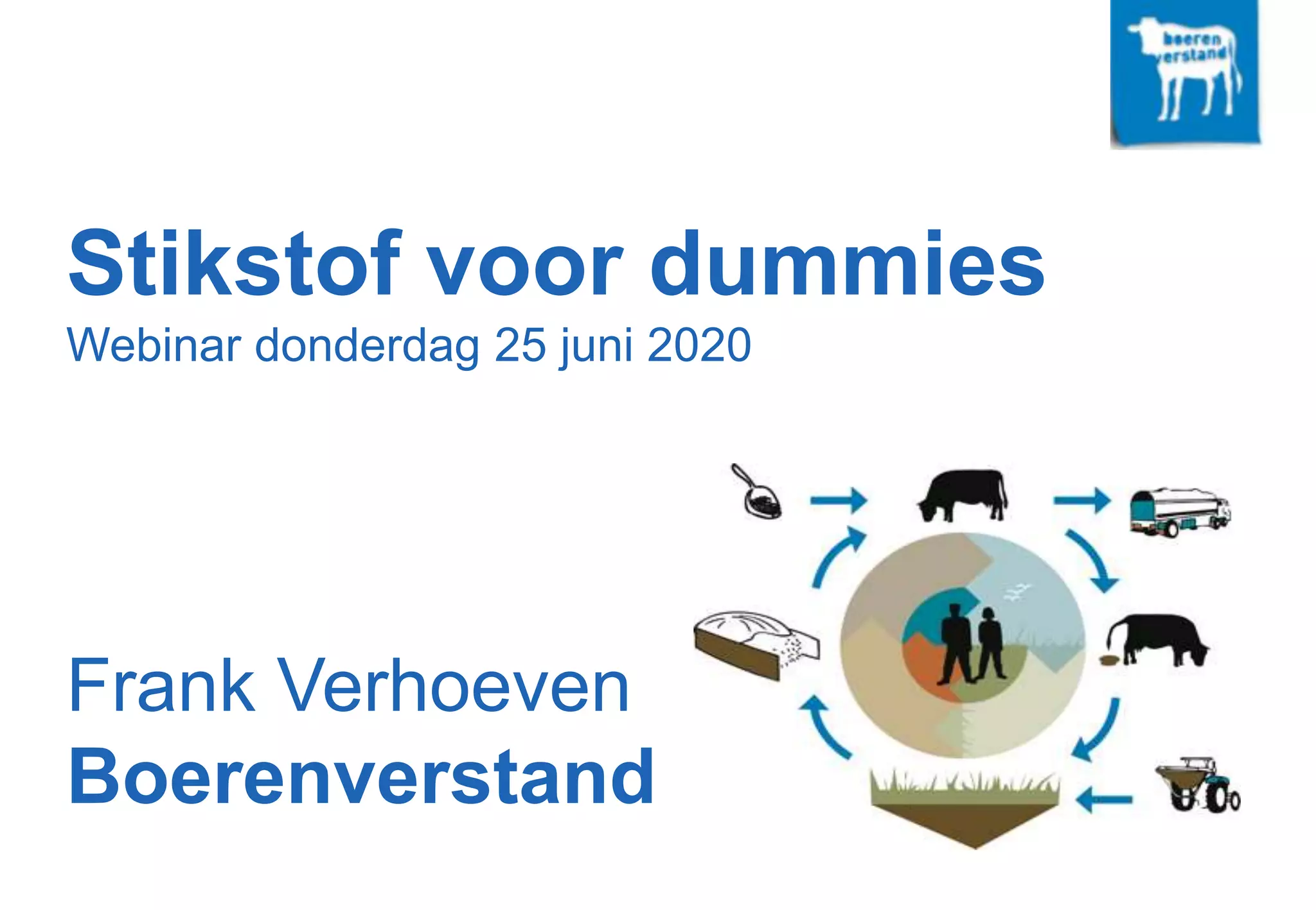 Presentatie stikstof voor dummies | PPT