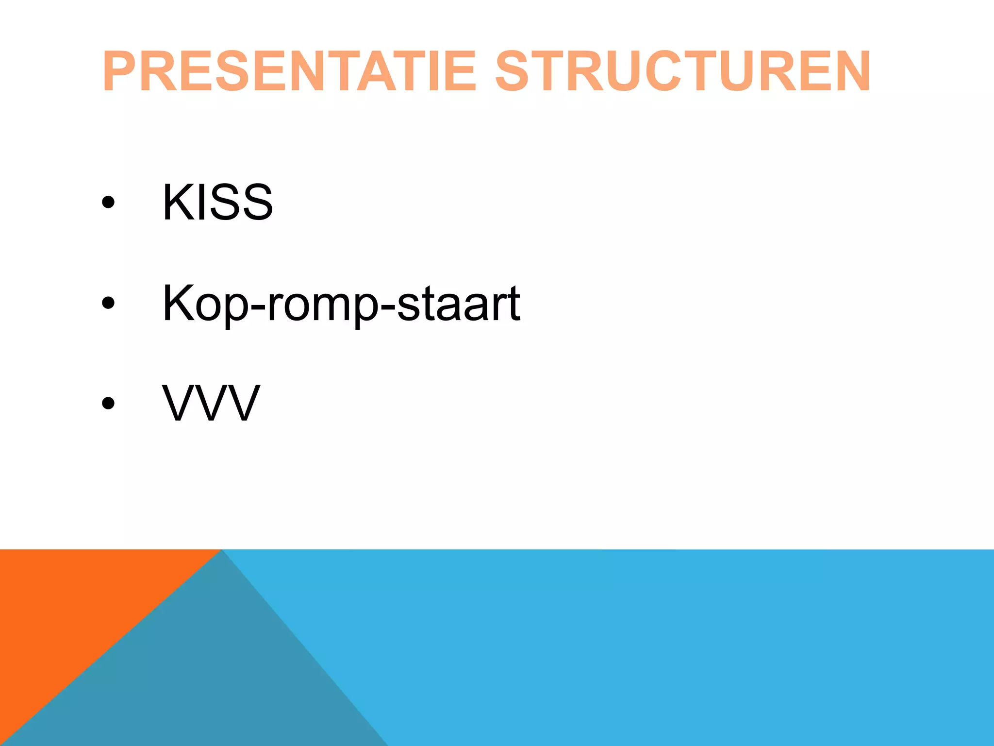 Presentatie structuren | PPTX