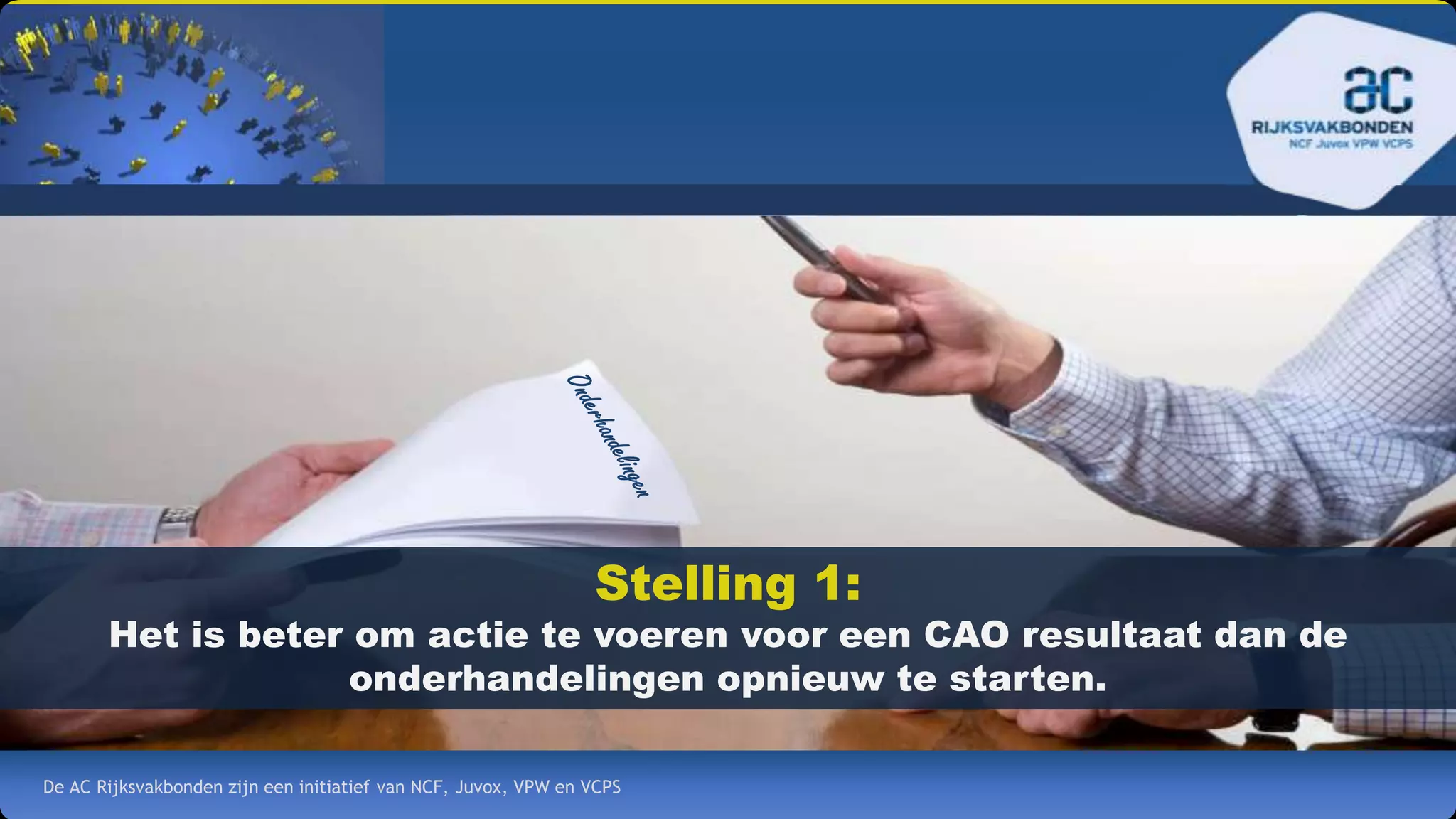 Presentatie vakbond, professionele power point (www.pptstudios.nl) | PPTX